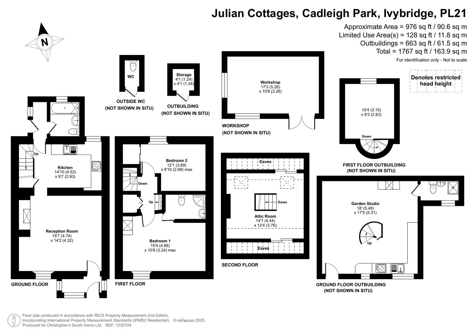 Julian Cottages, Cadleigh Park, Ivybridge - Christophers South Hams